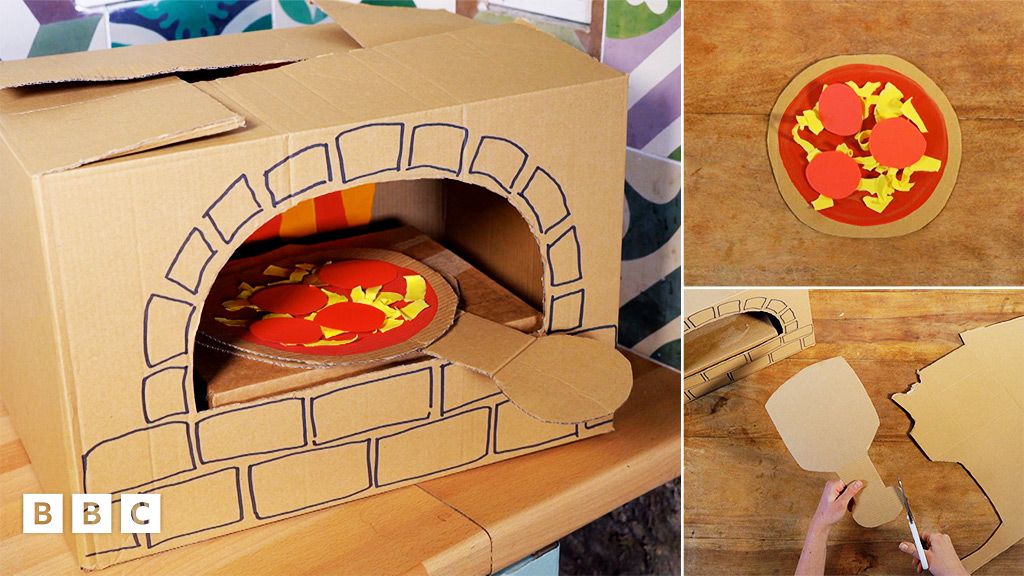 Cardboard box creations - CBeebies