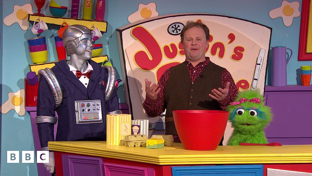 Cooking in Justin’s kitchen - CBeebies