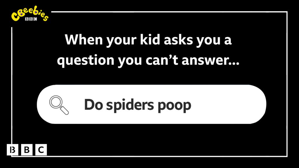 When your kid asks you a question that you can't answer... - CBeebies