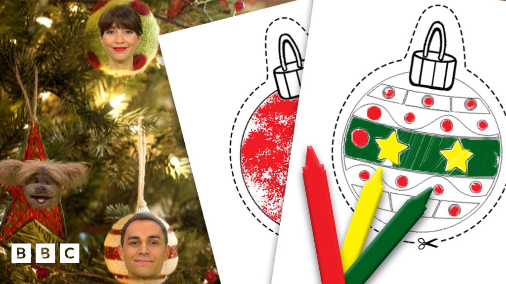 Send us your design for a bauble to go on the CBeebies House Christmas ...