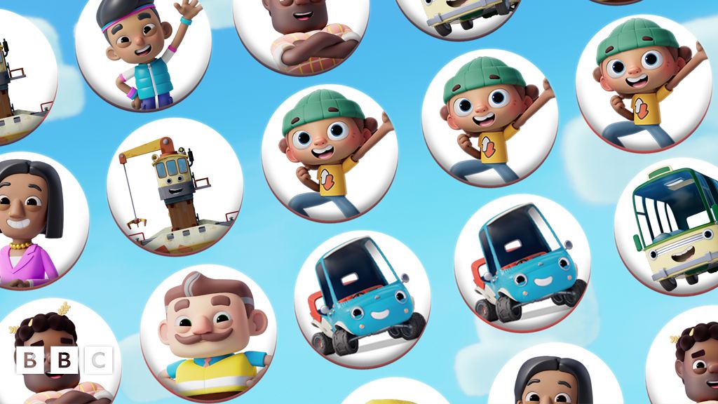 Mojo Swoptops Three in a Row - CBeebies