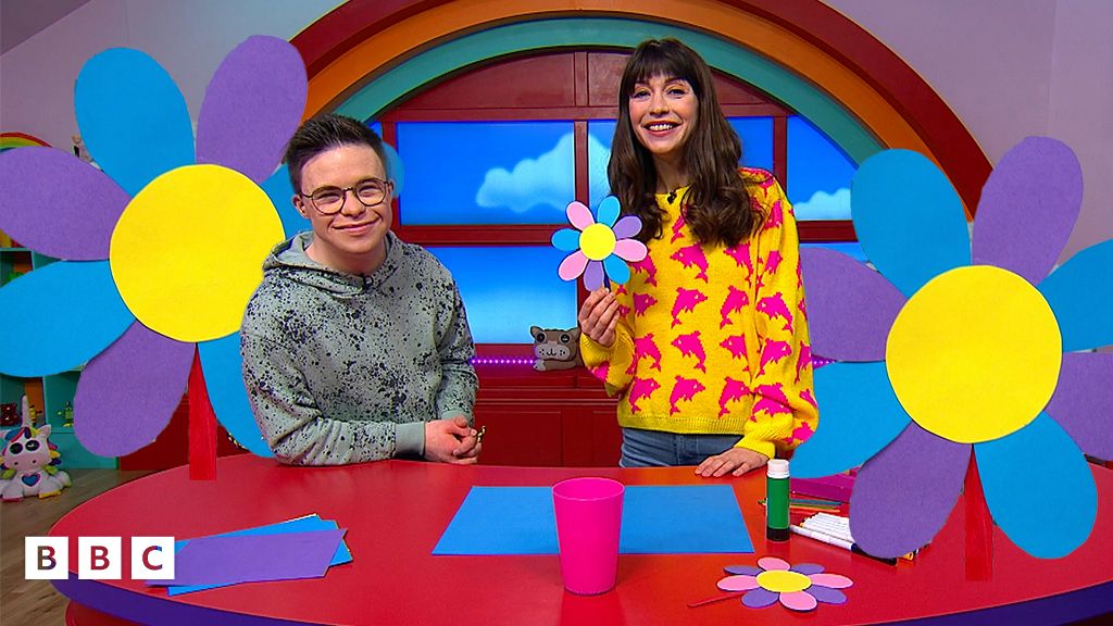 Make a Mother's Day Flower - CBeebies