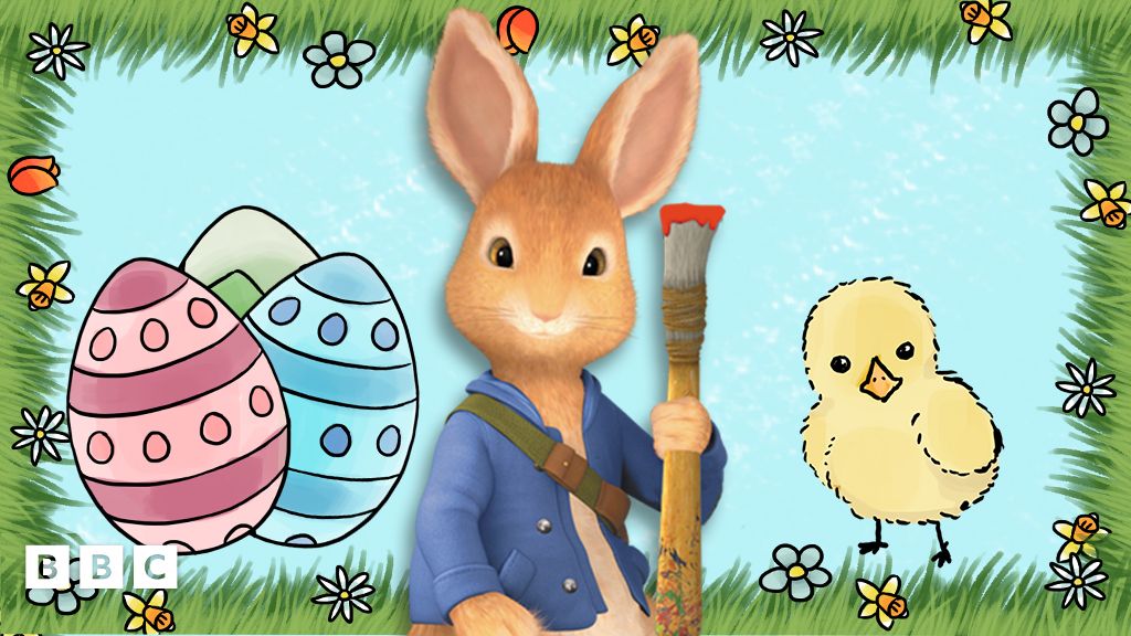 Make an Easter picture with Peter Rabbit - CBeebies