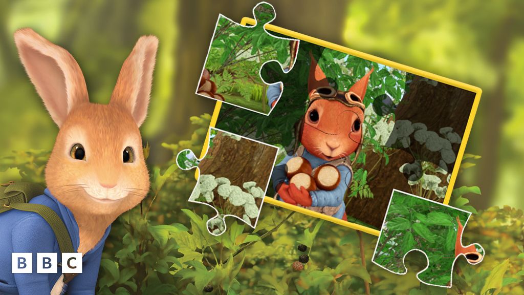 Peter Rabbit Jigsaw Puzzle - CBeebies