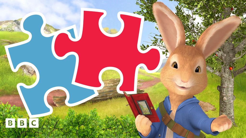 Play Peter Rabbit Jigsaw Puzzle Game for free on CBeebies - CBeebies