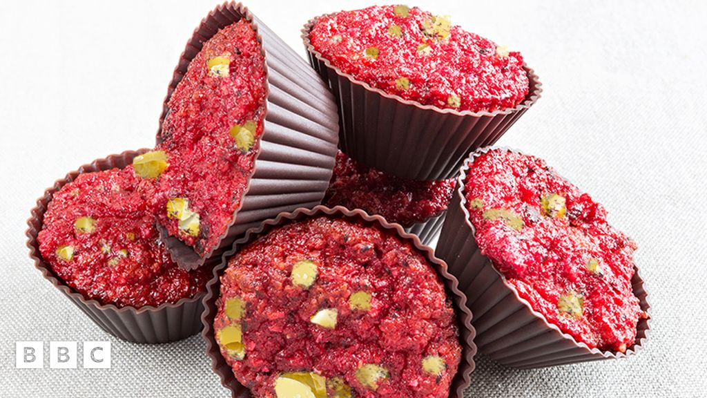 Pink and White Muffins - CBeebies