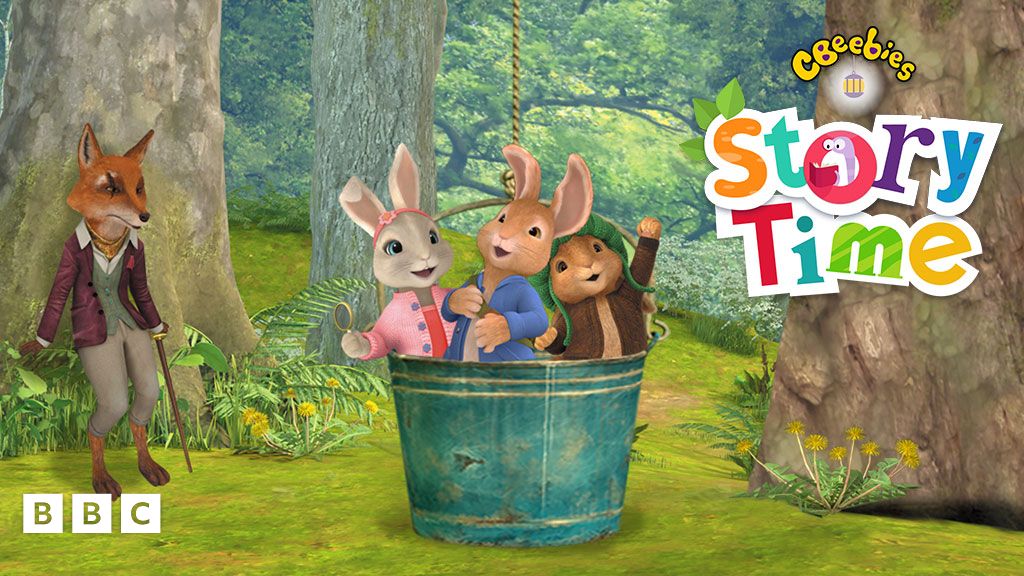 Peter Rabbit Three Up a Tree in the Storytime app - CBeebies