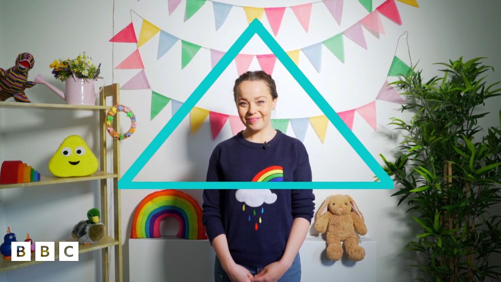 Sing the Triangle Song with Evie - CBeebies