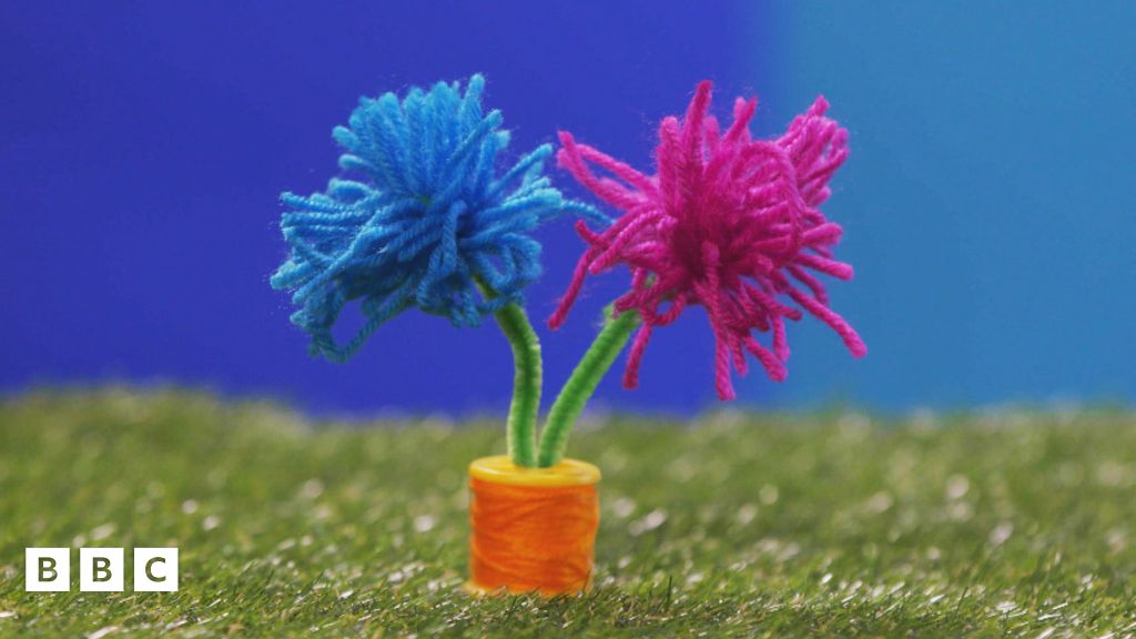 Cotton Reel Flower - CBeebies