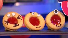 Red Nose Day biscuits | Comic Relief bake ideas | Blue Peter makes and ...