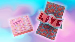 Make a homemade pop-up Mother's Day card | Blue Peter crafts | Mother's ...