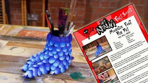 Art Ninja Makes - CBBC - BBC