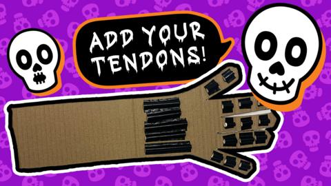 Halloween | Halloween crafts for kids | Skeleton hand | Things to make ...