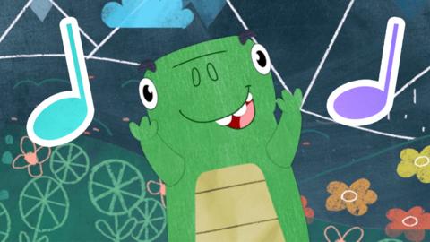 Teddy T-Rex Song - Songs from Kazoops! - CBeebies