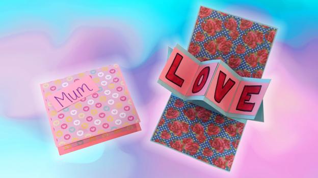 Make a homemade pop-up Mother's Day card | Blue Peter crafts | Mother's ...