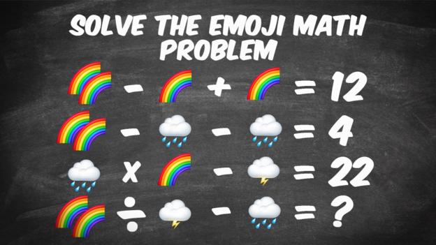 Tough Emoji maths | Can you crack these emoji maths problems? - CBBC