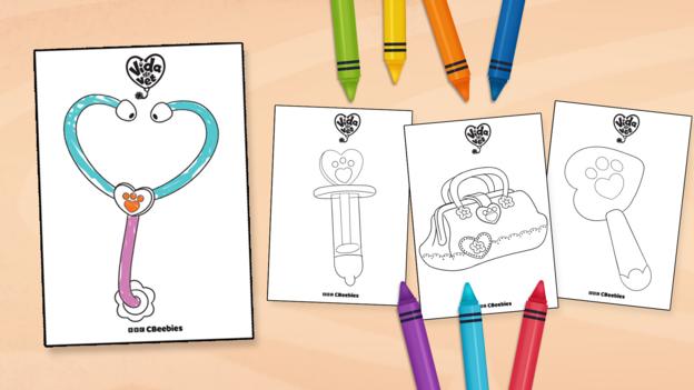Vida the Vet: Free downloadable colouring in activity sheets for kids ...