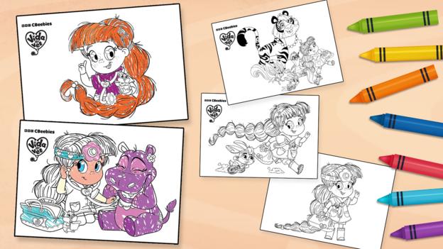 Vida the Vet: Free downloadable colouring in activity sheets for kids ...