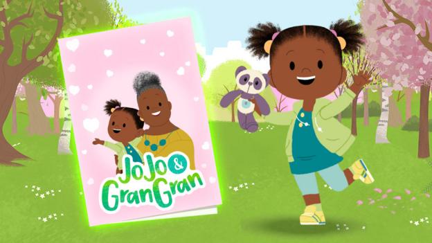 Printable Mother's Day cards with JoJo & Gran Gran characters - CBeebies