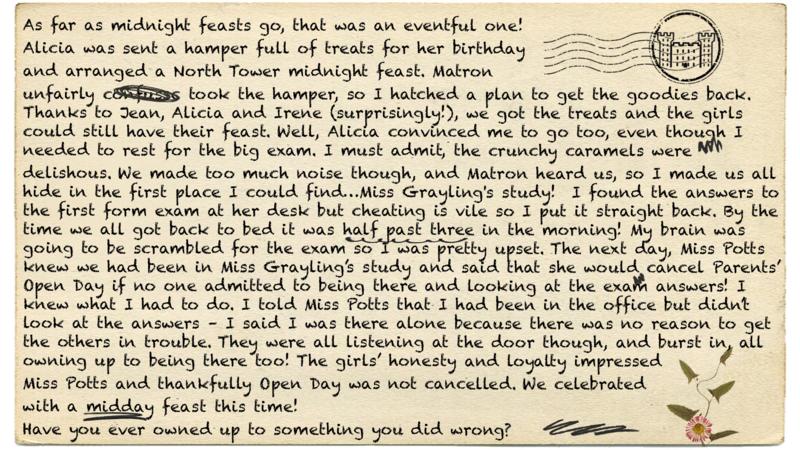 Malory Towers Darrell Rivers Letters - CBBC