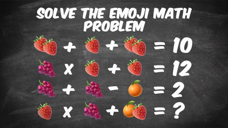 Tough Emoji maths | Can you crack these emoji maths problems? - CBBC