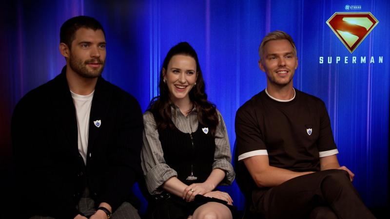 Meet the Superman 2025 Cast with Blue Peter’s Joel for an Exclusive Film Junket - CBBC