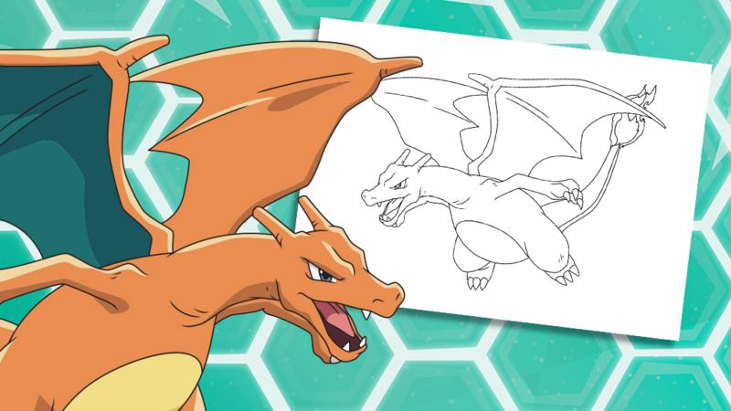Download Charizard colouring sheets for free | Pokémon Horizons: The ...