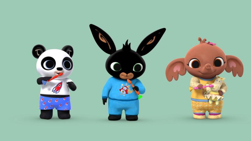 Learn to brush your teeth with Bing | A fun educational song to help ...