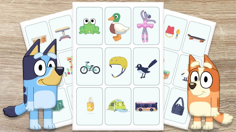 Play Charades With Bluey And Bingo Cbeebies