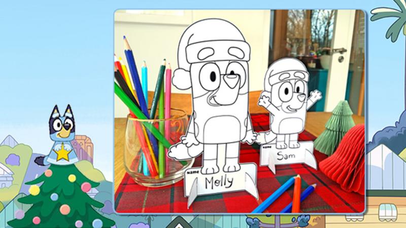 Bluey Crafts - CBeebies - BBC