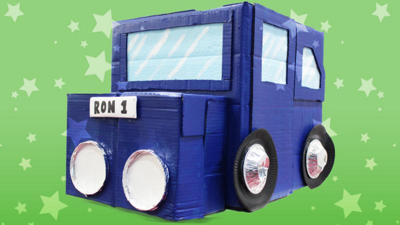 Boxing Day make: Get creative with your boxes - CBeebies