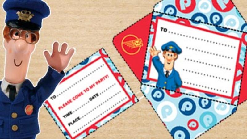 Postman Pat Party Invitation - CBeebies