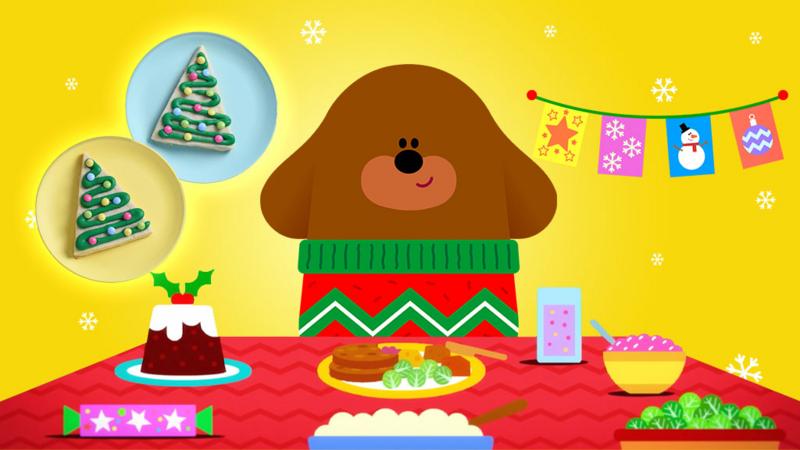 Hey Duggee easy cookie recipe for Christmas - CBeebies