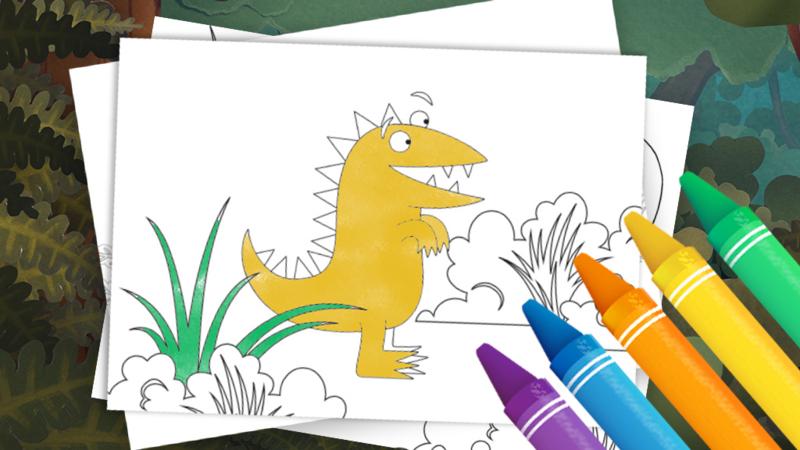 Print and Colour - CBeebies - BBC
