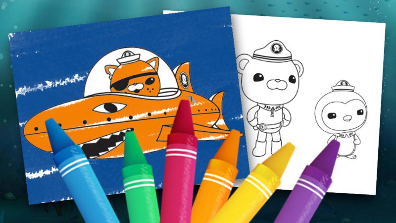 Print and Colour - CBeebies - BBC