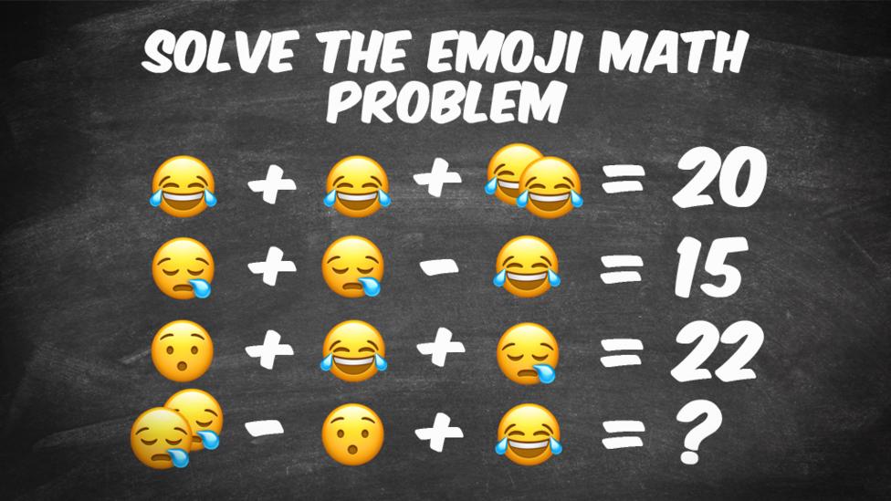 Tough Emoji maths | Can you crack these emoji maths problems? - CBBC