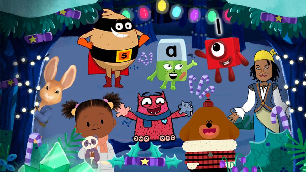 CBeebies Christmas Forest game - CBeebies