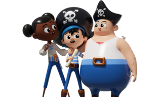 Pfffirates Colouring Sheets - CBeebies - BBC