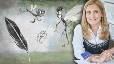 How to draw warrior Wish - CBBC - BBC