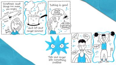 Lifebabblers talk about feeling angry - CBBC - BBC