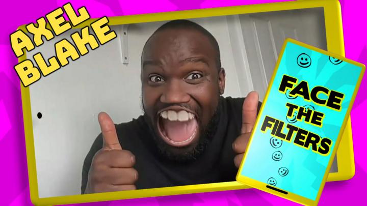 Comedian Axel Blake is interviewed on CBBC Saturday Mash Up Face The ...