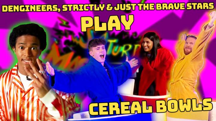 Cereal Bowls with The Dengineers, Strictly and Just The Brave stars ...