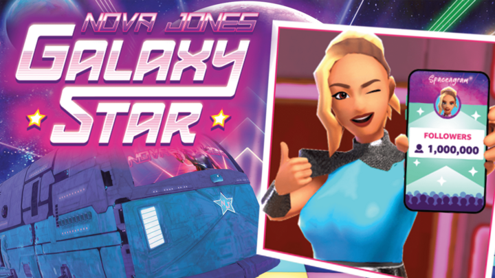 Trailer - Nova Jones: Galaxy Star game - CBBC - BBC