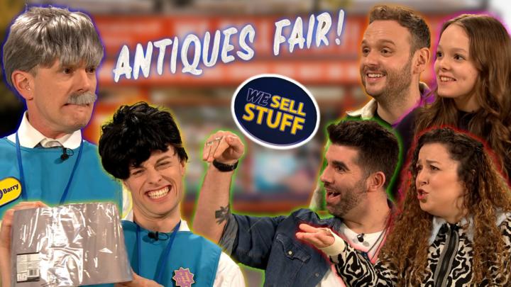 We Sell Stuff shop sketch Featuring The Beaker Girls cast stars Dani ...