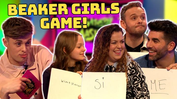 The Beaker Girls game stars Dani Harmer, Emma Maggie Davies, Wim Snape ...