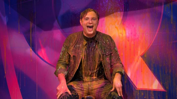 Sam and Mark on CBBC Saturday Mash-Up! Question Slime - CBBC - BBC