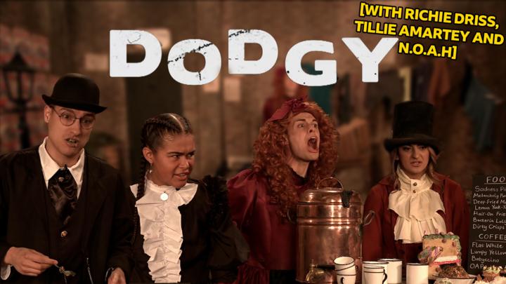 Dodgy sketch with Richie Driss Blue Peter Presenter Tillie Amartey ...