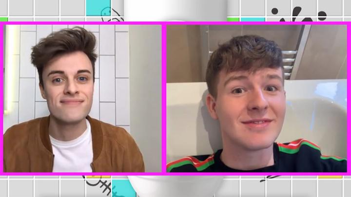 Adam B interviewed on CBBC by Saturday Mash-Up: House Party presenter ...