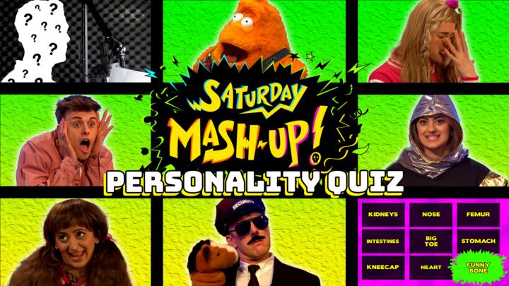 CBBC QUIZ Mash-Up Personality Saturday Mash-up Harpz Joe - CBBC - BBC