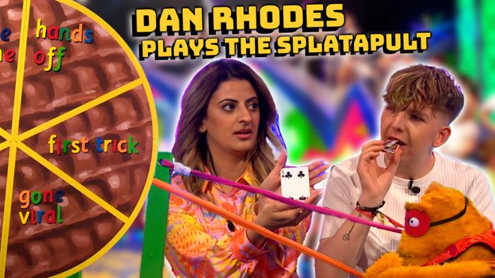 Dan Rhodes magician magic tricks illusions CBBC Saturday Mash Up Joe ...